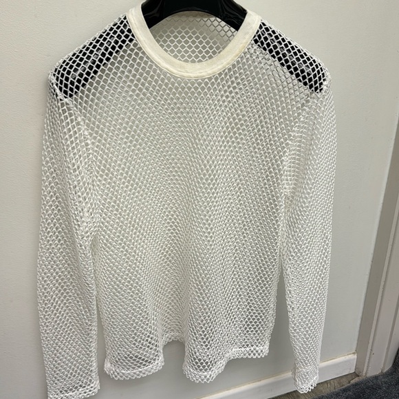 Japan | Shirts | Vintage 99s Japan Mesh Long Sleeve Nylon Mesh Medium ...